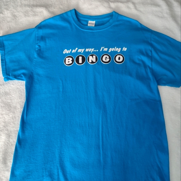 Gildan | Tops | Bingo Tshirt | Poshmark